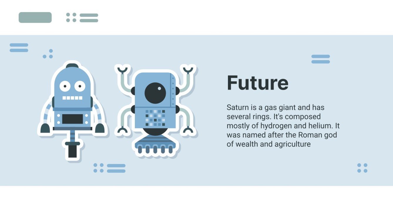 Propuesta de proyecto de robot humanoide | Google Slides y PPT