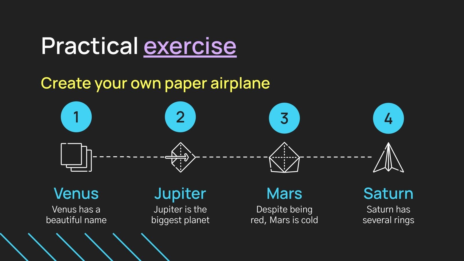 Paper Airplane Workshop | Google Slides & PowerPoint template