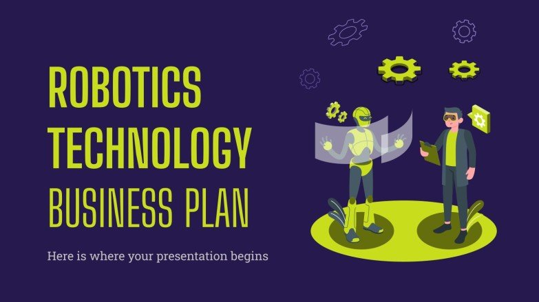 Plantillas gratis para Google Slides y PowerPoint de robots
