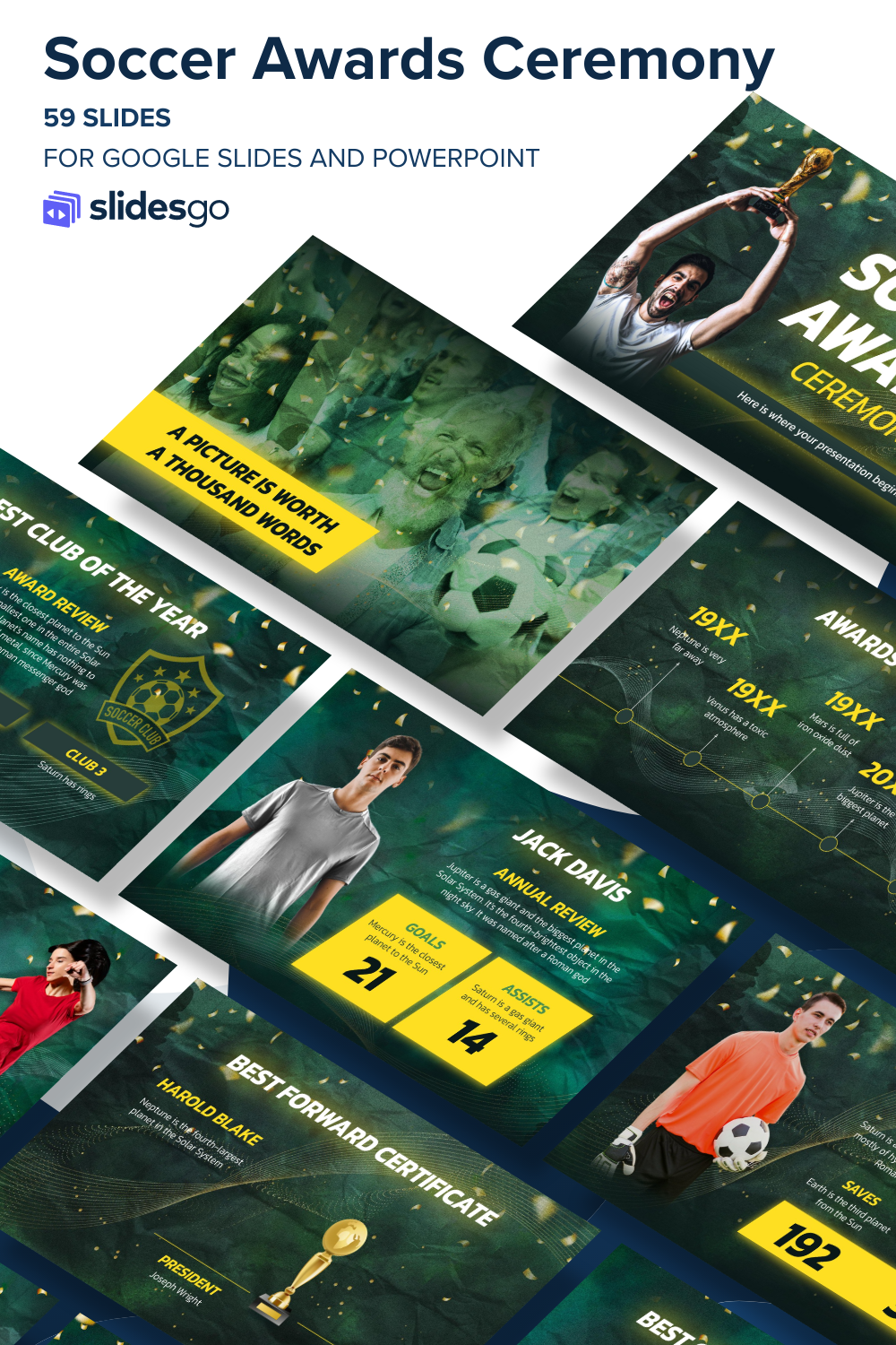 Soccer Awards Ceremony | Google Slides & PowerPoint