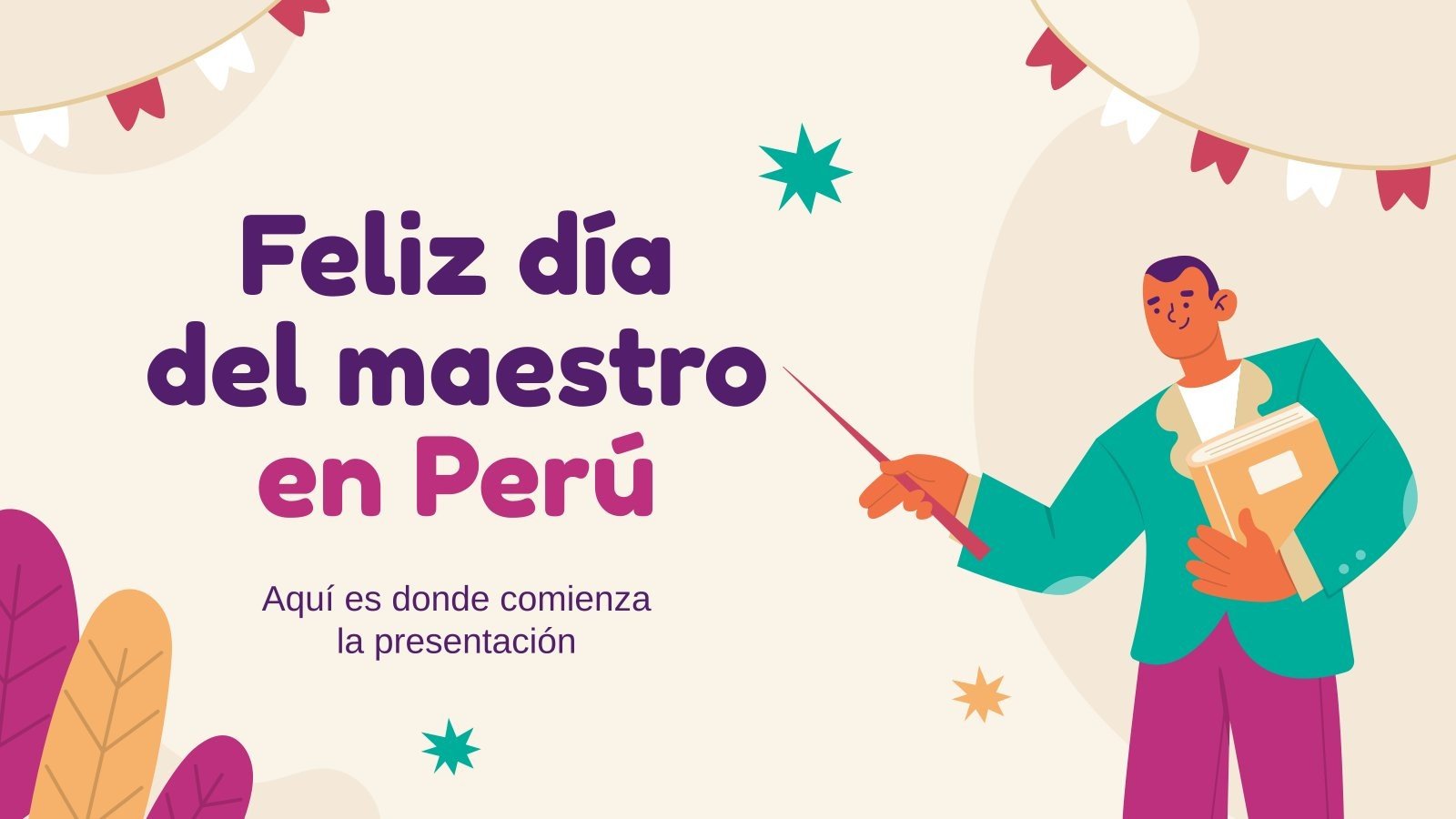 Plantillas gratis para Google Slides y PowerPoint sobre Perú