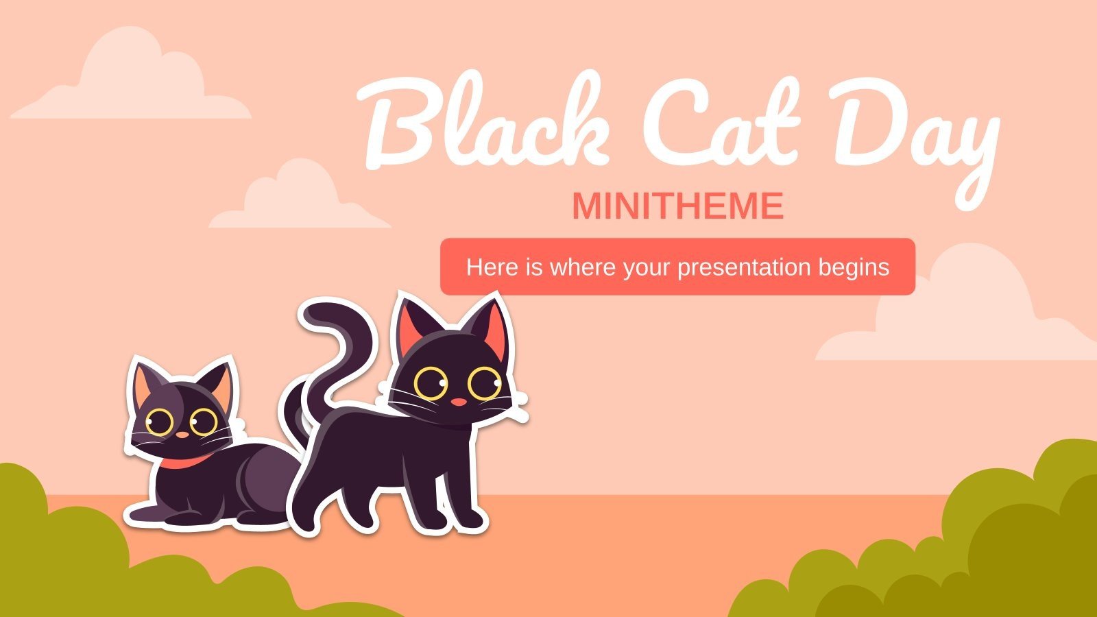 Plantillas gratis sobre Gatos para Google Slides y PowerPoint