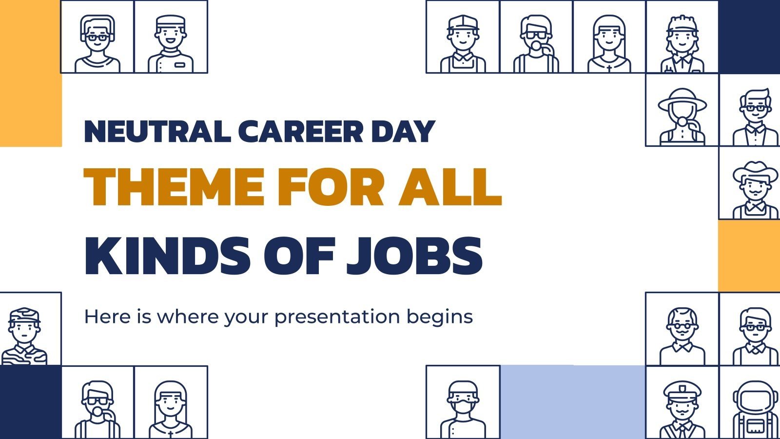 Google Slides Themes and PowerPoint templates on career day