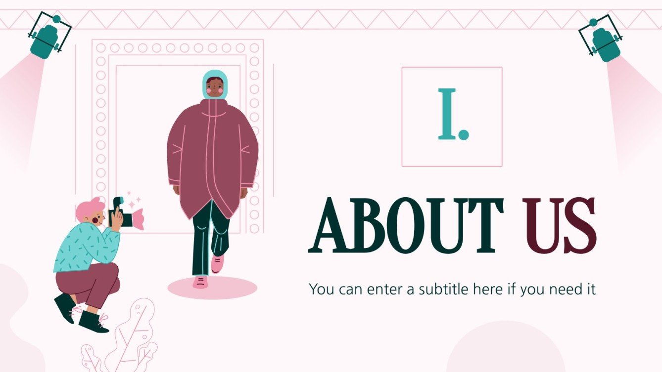 Fashion Modeling Agency | Google Slides and PowerPoint