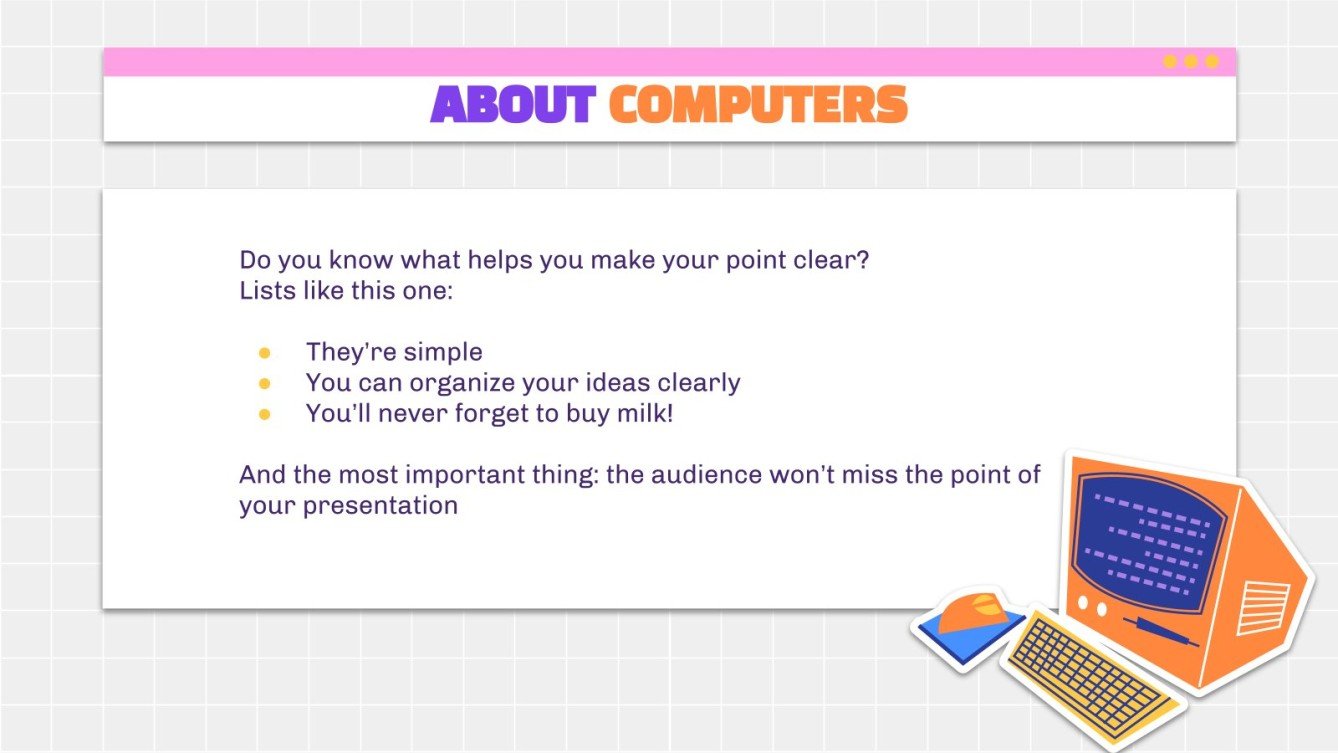 Computing Vocabulary for Elementary | Google Slides & PPT