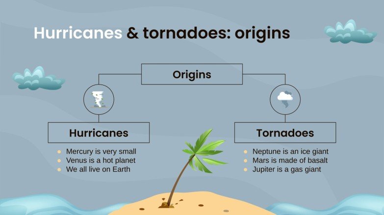 Hurricane & Tornado Differences | Google Slides & PowerPoint