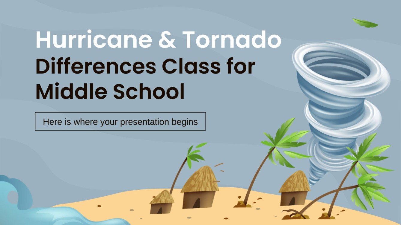 Free Google Slides themes and PowerPoint templates about Hurricanes