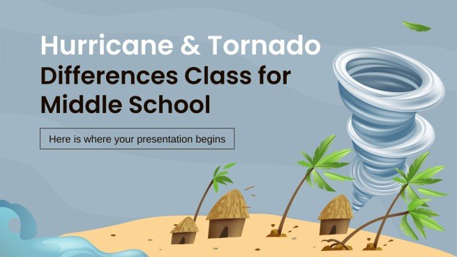 Free Google Slides themes and PowerPoint templates about Hurricanes