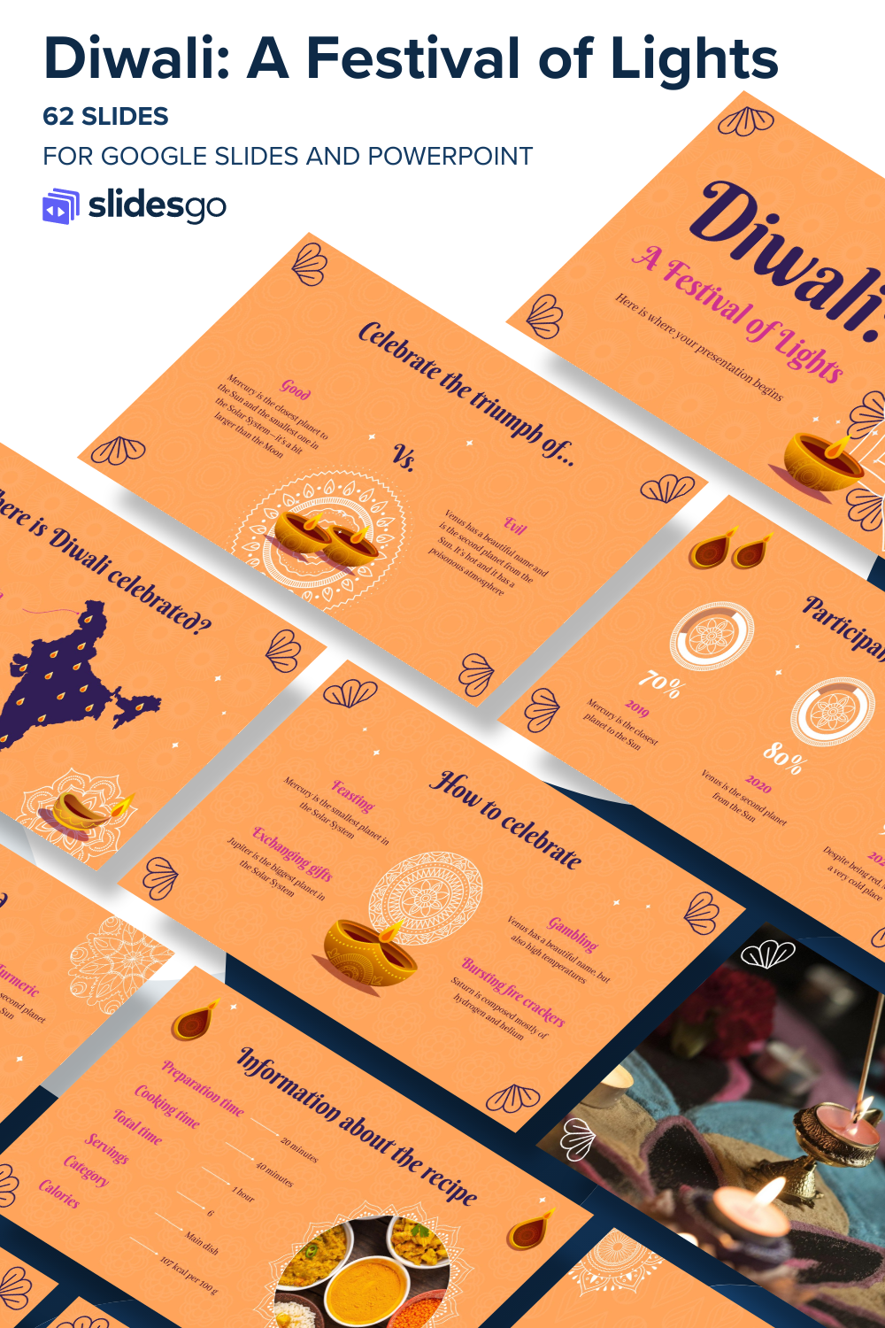 Diwali: A Festival of Lights | Google Slides & PowerPoint