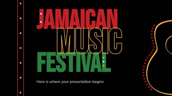 Jamaican Music Festival | Google Slides & PPT