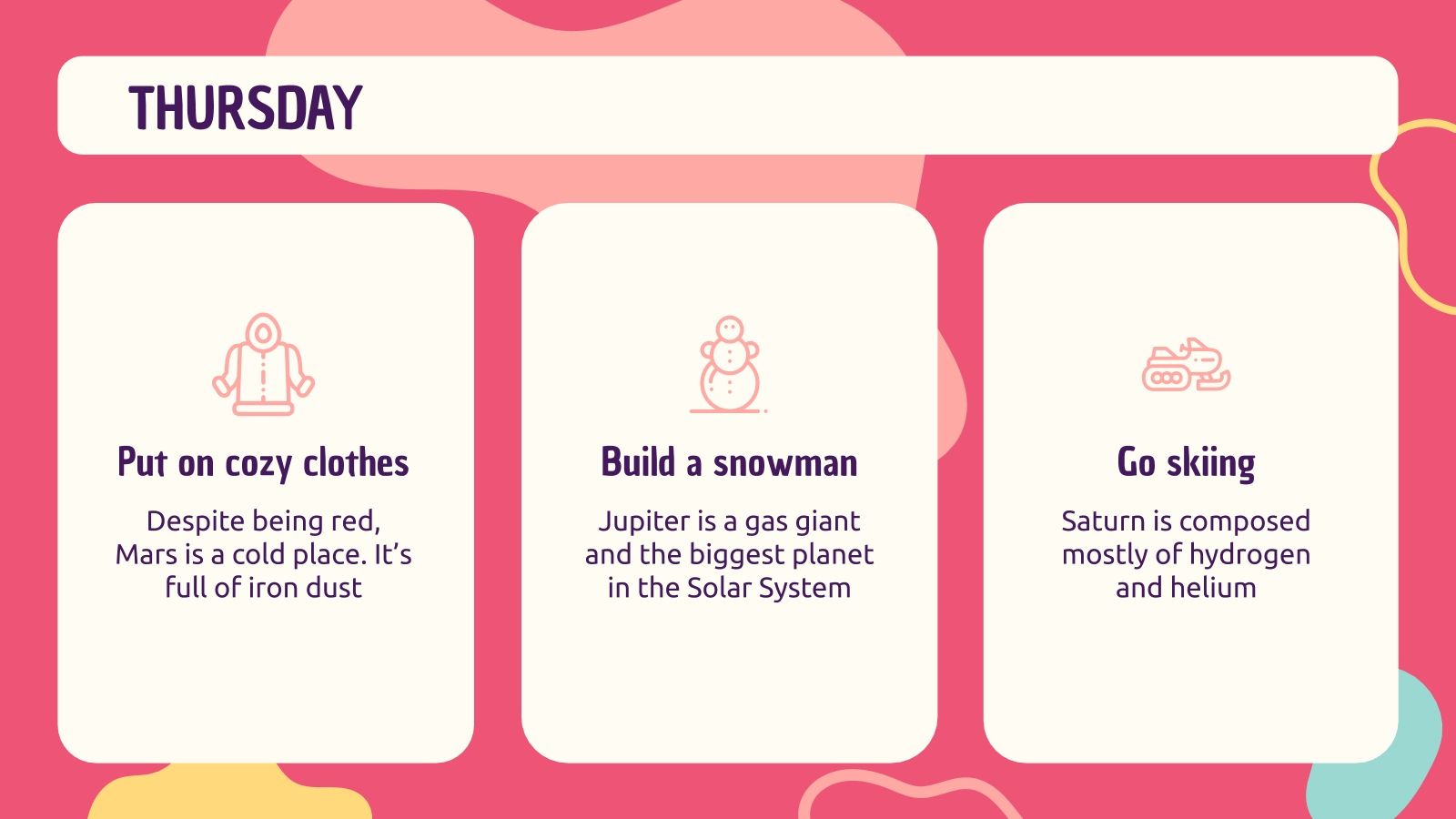 December Daily Slides Google Slides and PPT template