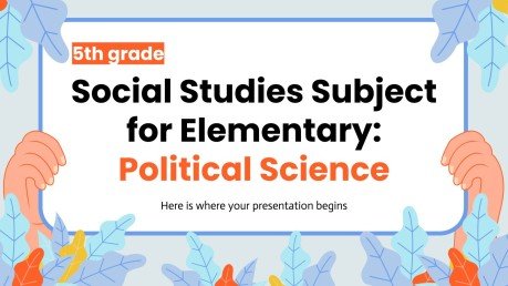 Political Science related templates for Google Slides and PPT