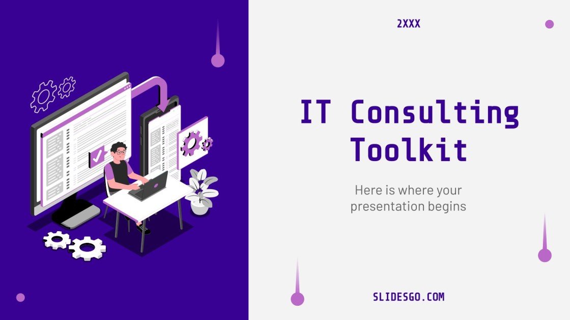 IT Consulting Toolkit | Google Slides & PowerPoint Template