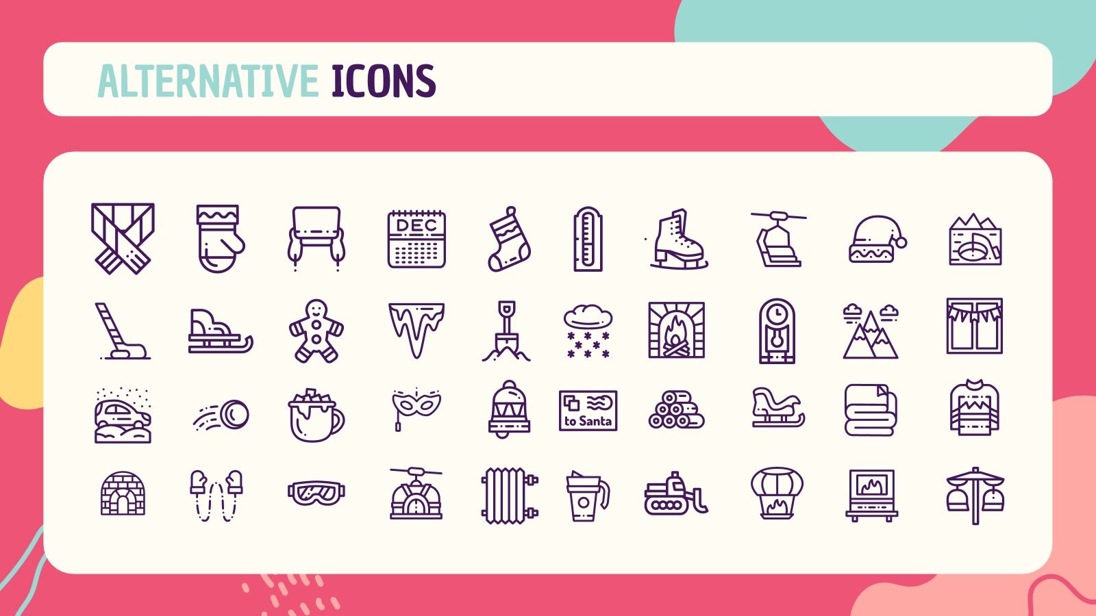 December Daily Slides Google Slides and PPT template