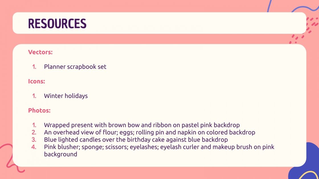 December Daily Slides Google Slides and PPT template