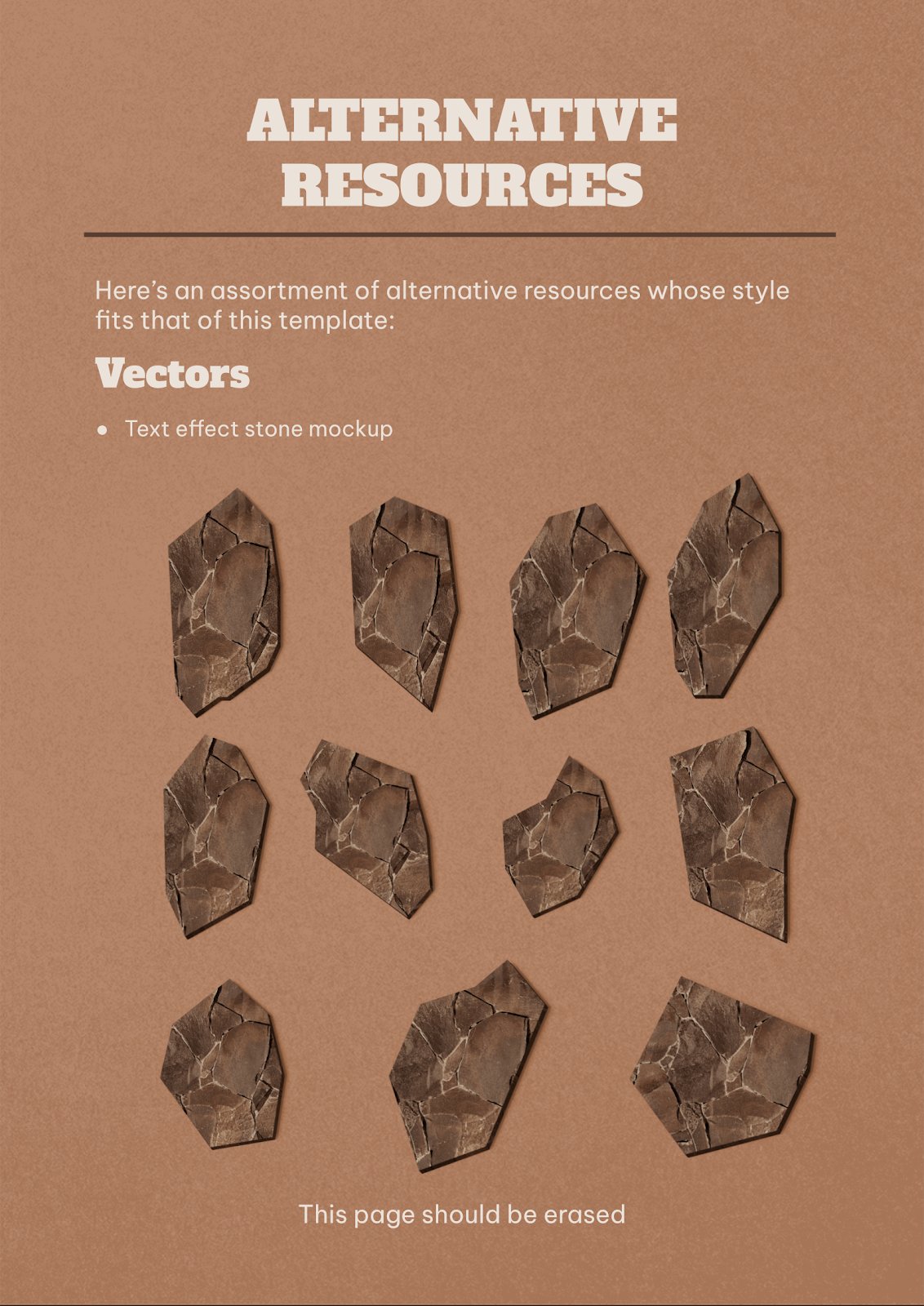 Catálogo de tipos de rocas | Google Slides e PowerPoint