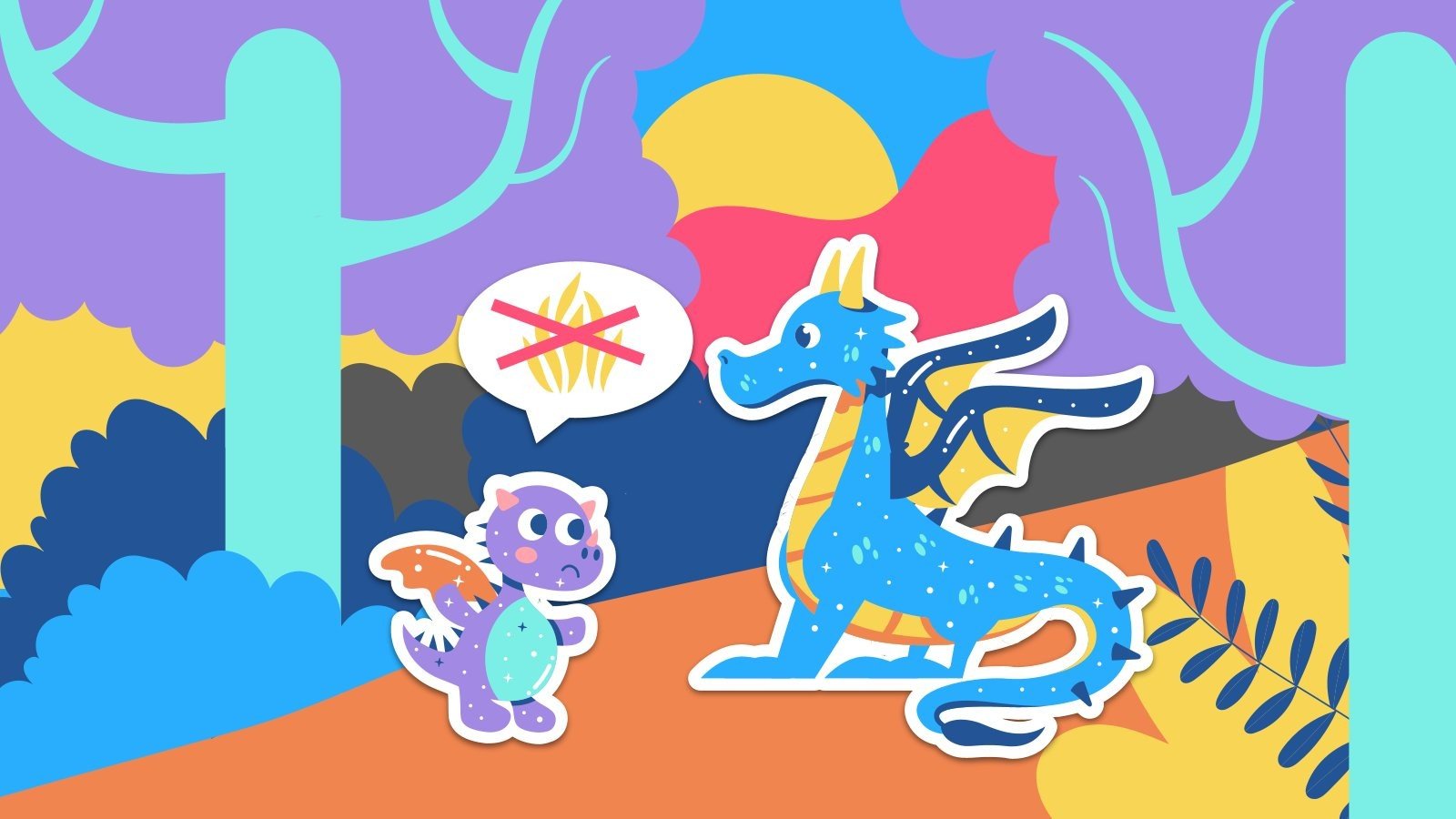 Dragons Fairy Tale for Pre-K | Google Slides and PPT