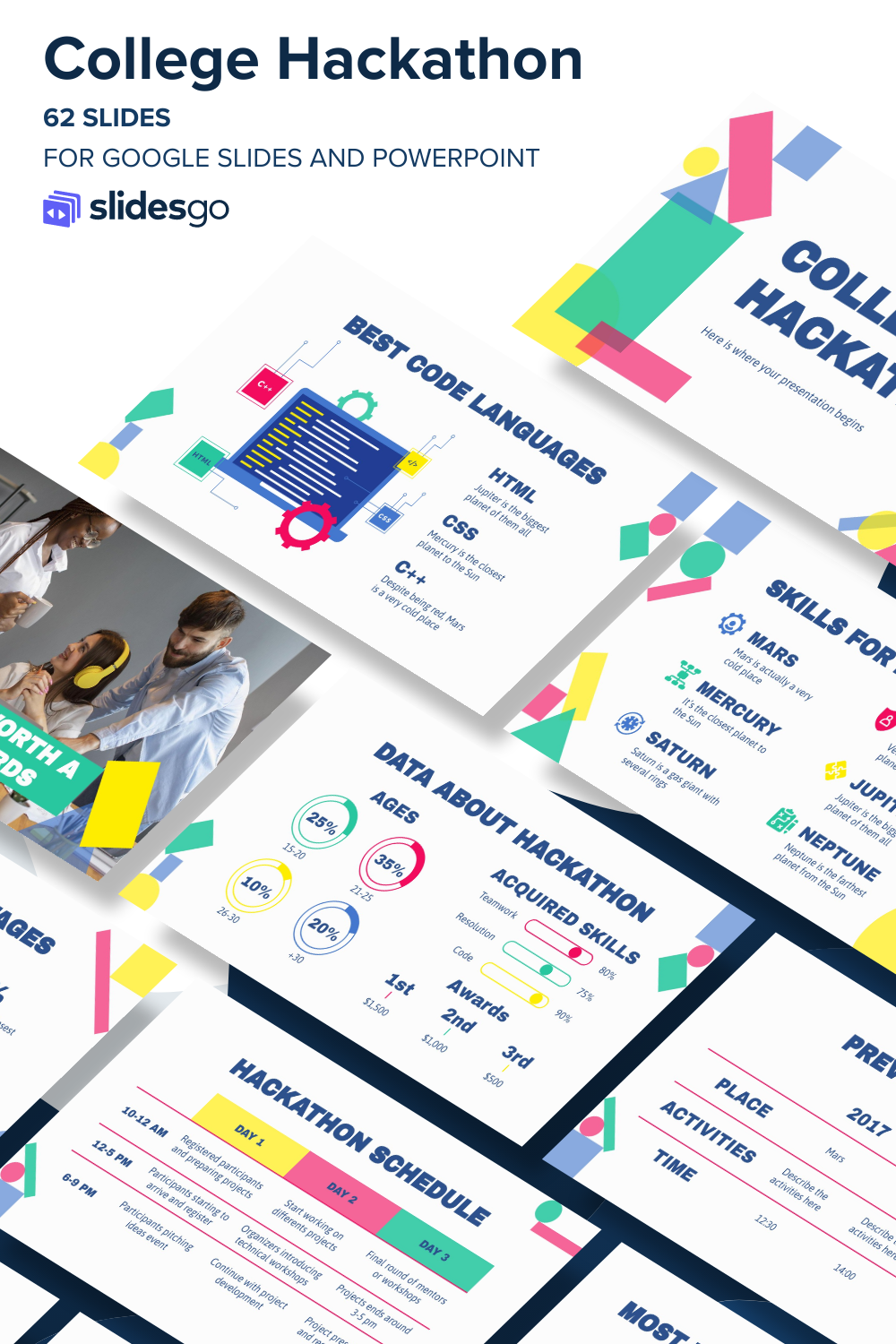 College Hackathon | Google Slides & PowerPoint
