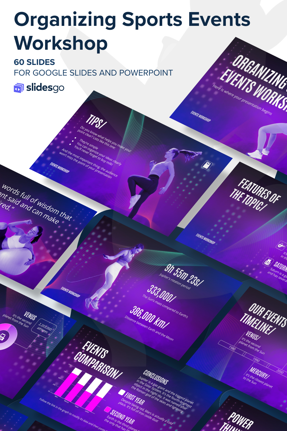 Organizing Sports Events Workshop | Google Slides & PowerPoint