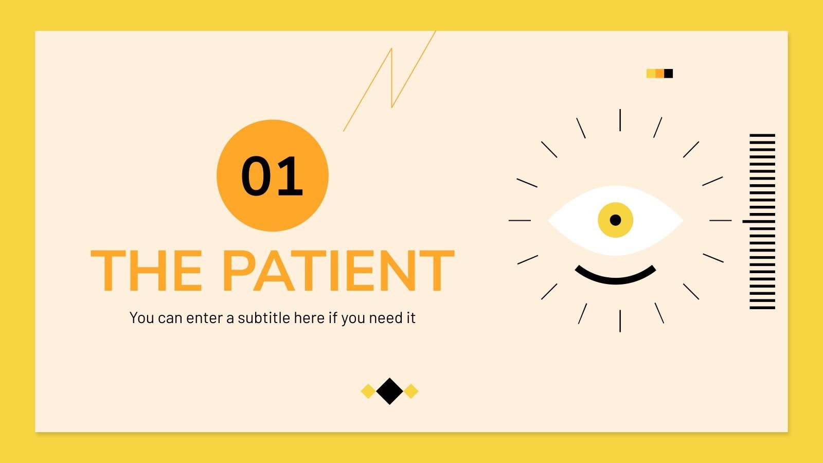 Ophthalmic Clinical Case: Vision Loss | Google Slides & PPT