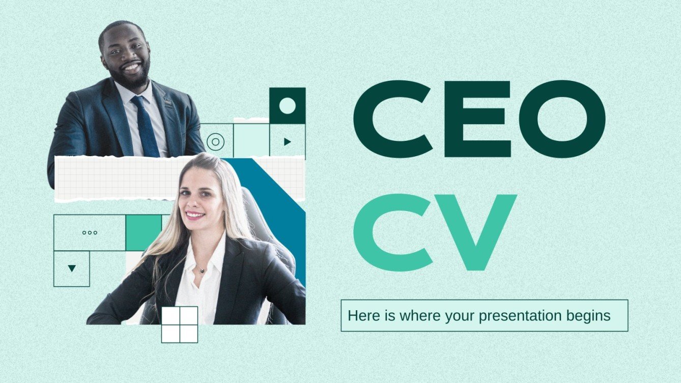 CEO CV | Google Slides theme & PowerPoint template