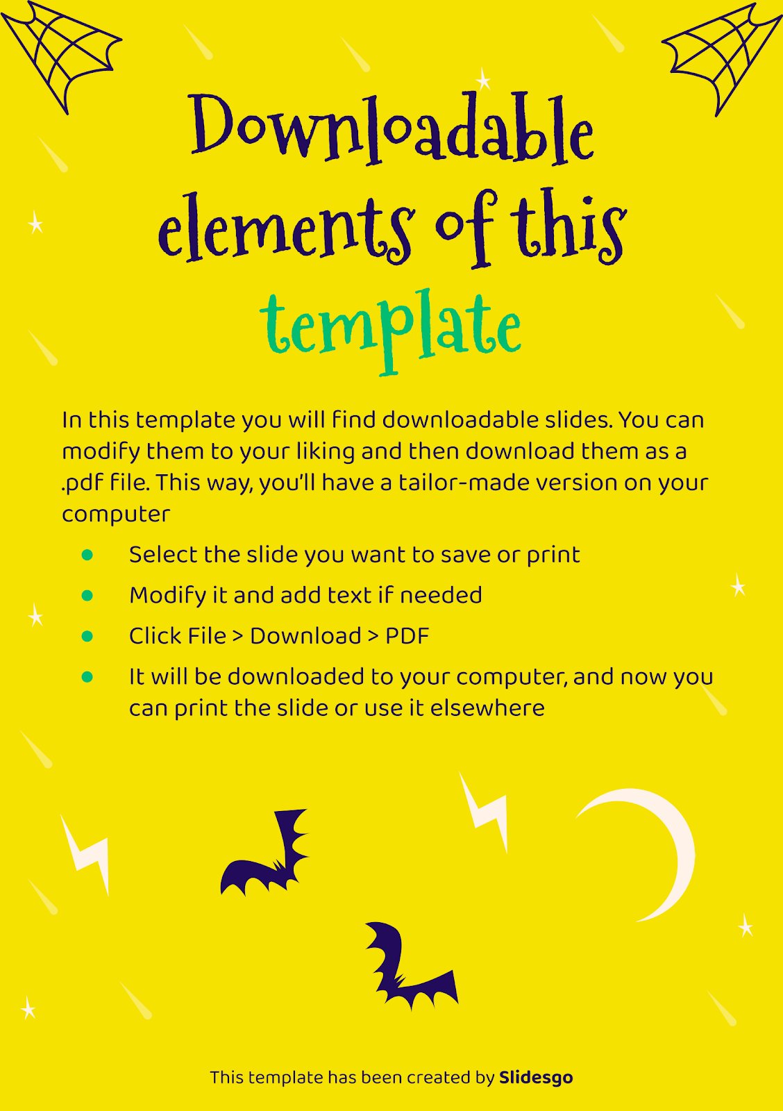 Halloween Party Printable Invitations | Google Slides & PPT