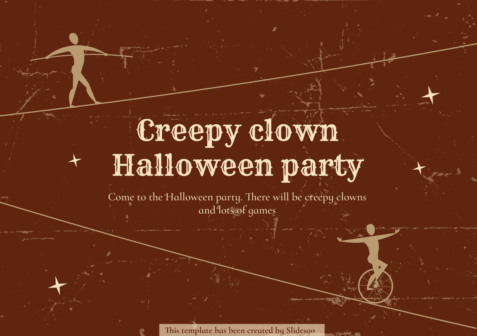 Creepy Clown Halloween Party High School Invitations