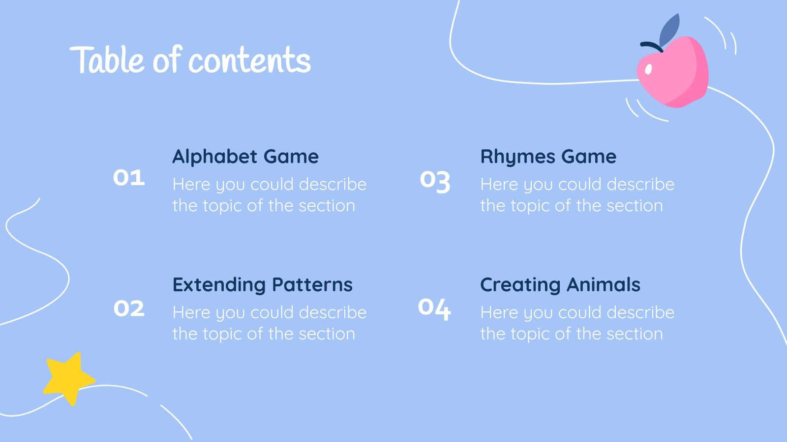 Creative Pre-K Assessments Google Slides & PPT template