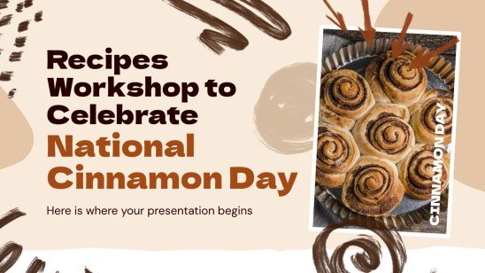 Recipes Workshop to Celebrate National Cinnamon Day
