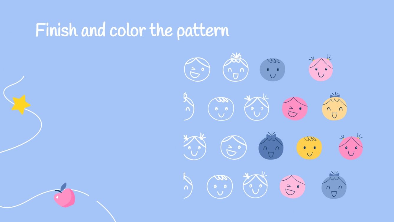 Creative Pre-K Assessments Google Slides & PPT template