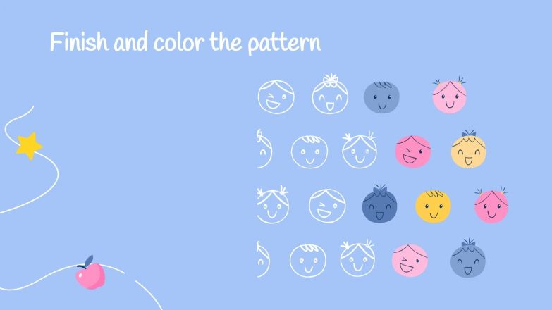 Creative Pre-K Assessments Google Slides & PPT template