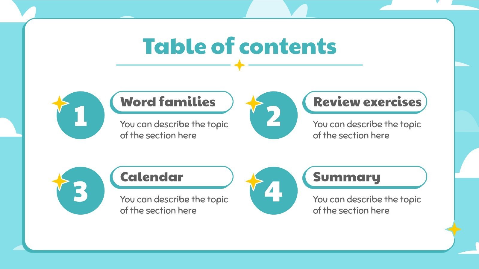 Reading Word Families for Pre-K | Google Slides & PPT