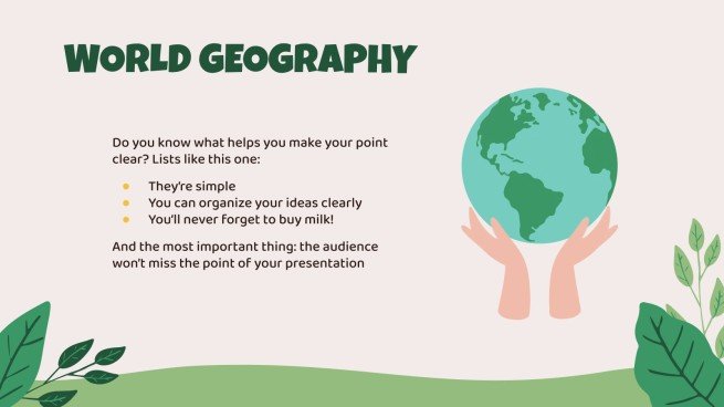 Social Studies Subject for 5th Grade: World Geography