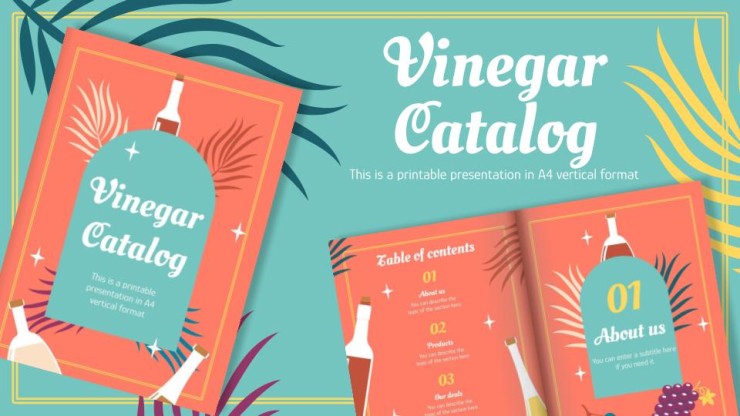 Free Catalog templates for Google Slides & PowerPoint