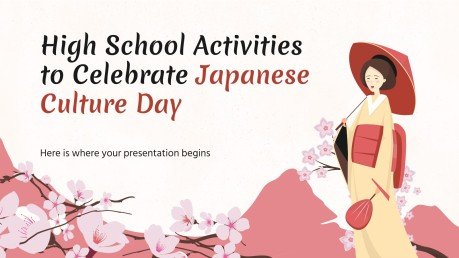 Free templates about Japan for Google Slides and PowerPoint