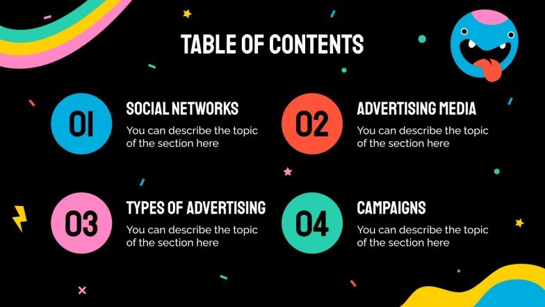 Advertising Major for College | Google Slides & PowerPoint