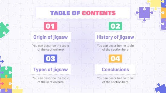 Jigsaw Puzzle Pieces Theme for Education | Google Slides & PPT