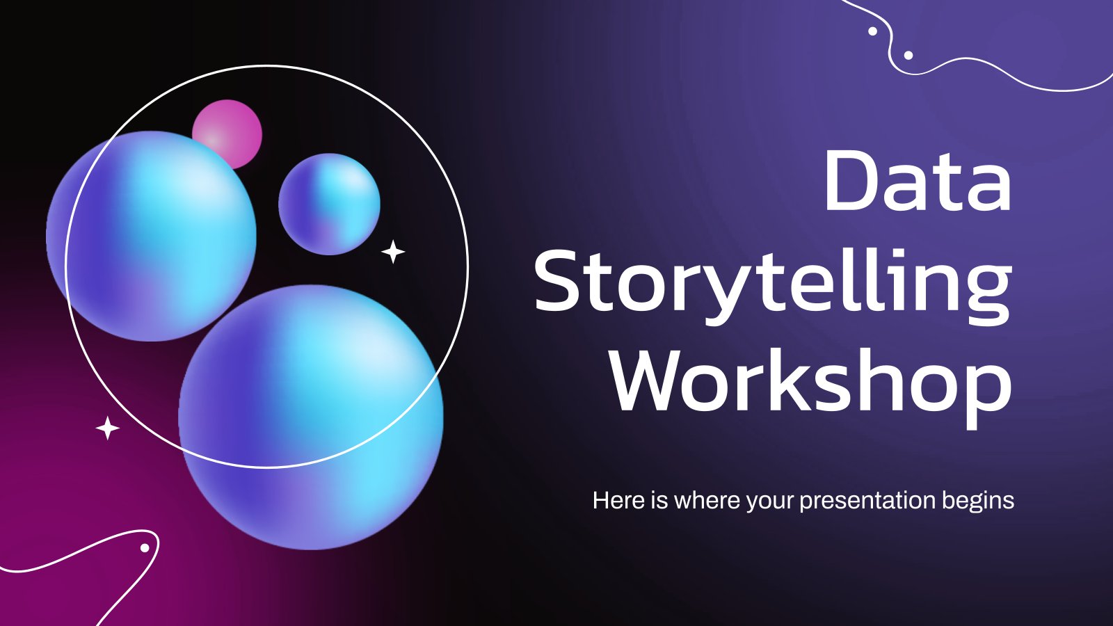 Data Storytelling Workshop Google Slides PowerPoint