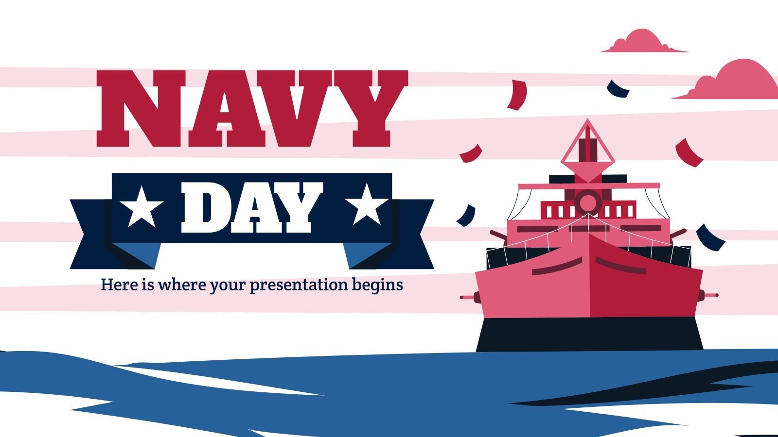 Navy Day | Google Slides & PowerPoint template