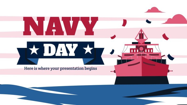 Navy Day | Google Slides & PowerPoint template