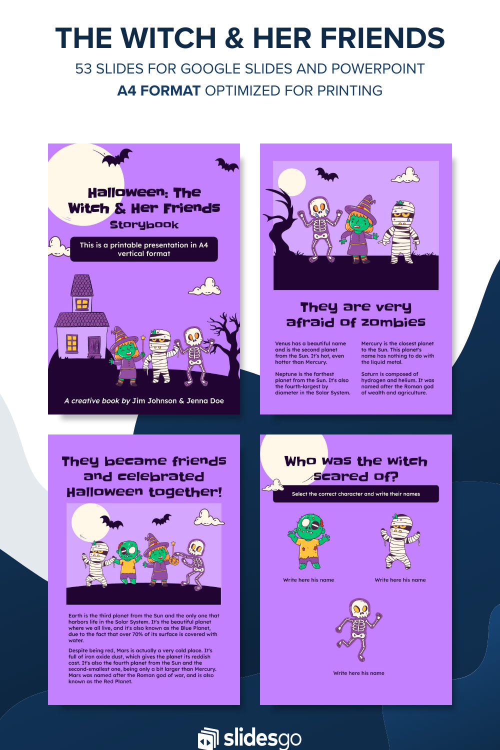 Halloween Storybook | Google Slides and PowerPoint template
