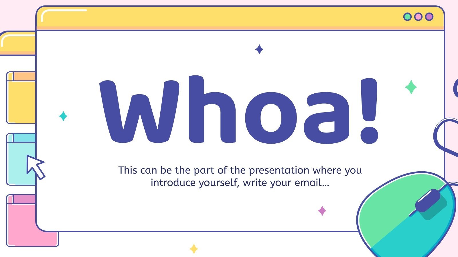Kawaii Stickers Interface: Personal Organizer for Pre-K