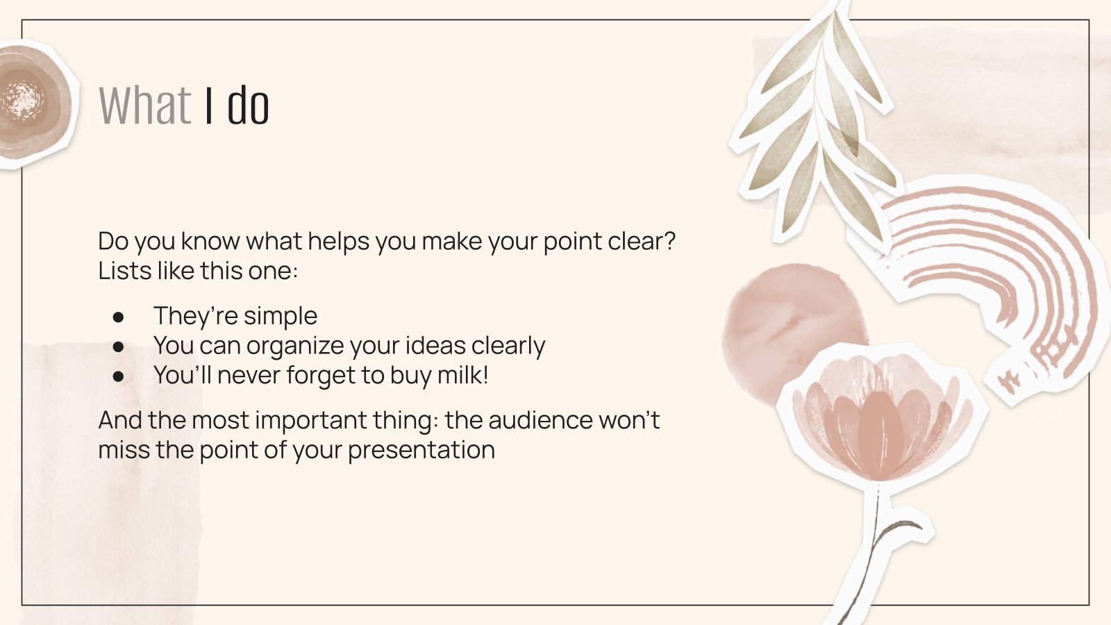 Minimalist Aesthetic Portfolio | Google Slides & PPT