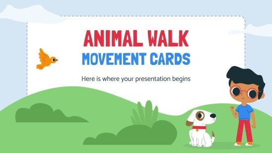Animal Walk Movement Cards | Google Slides & PowerPoint