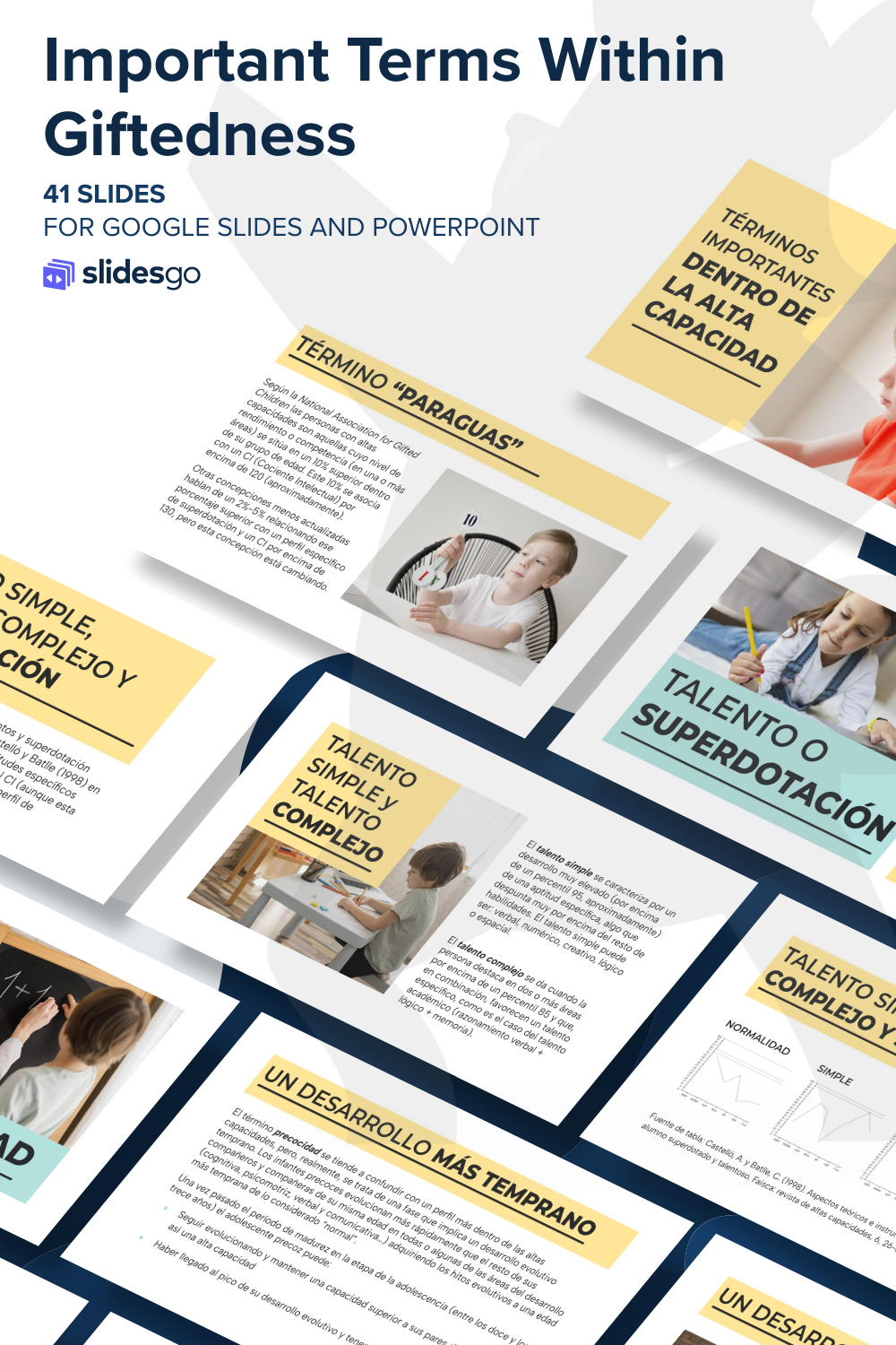 Important Terms Within Giftedness | Google Slides & PPT