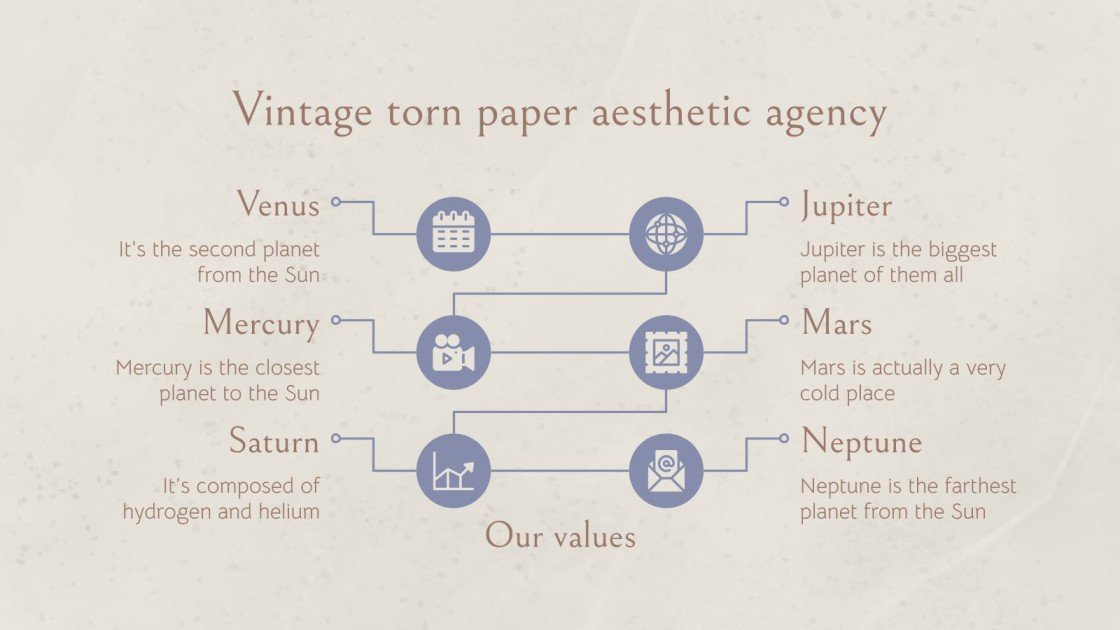 Infografías de diseño vintage con estética de papel rasgado