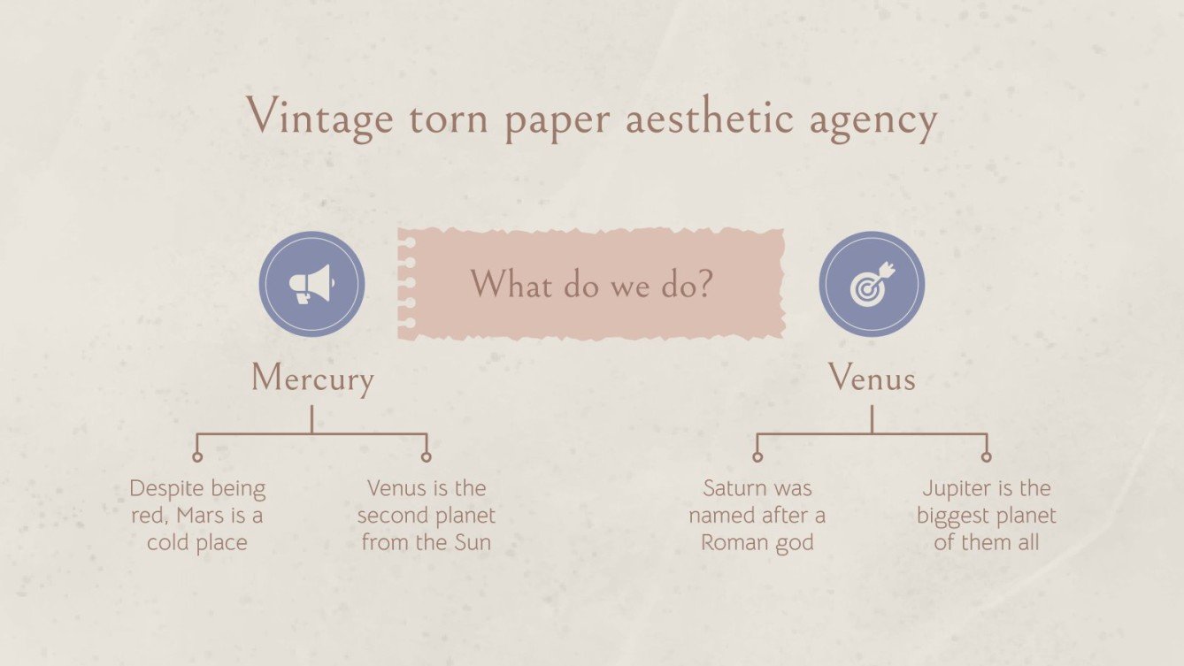 Infografías de diseño vintage con estética de papel rasgado