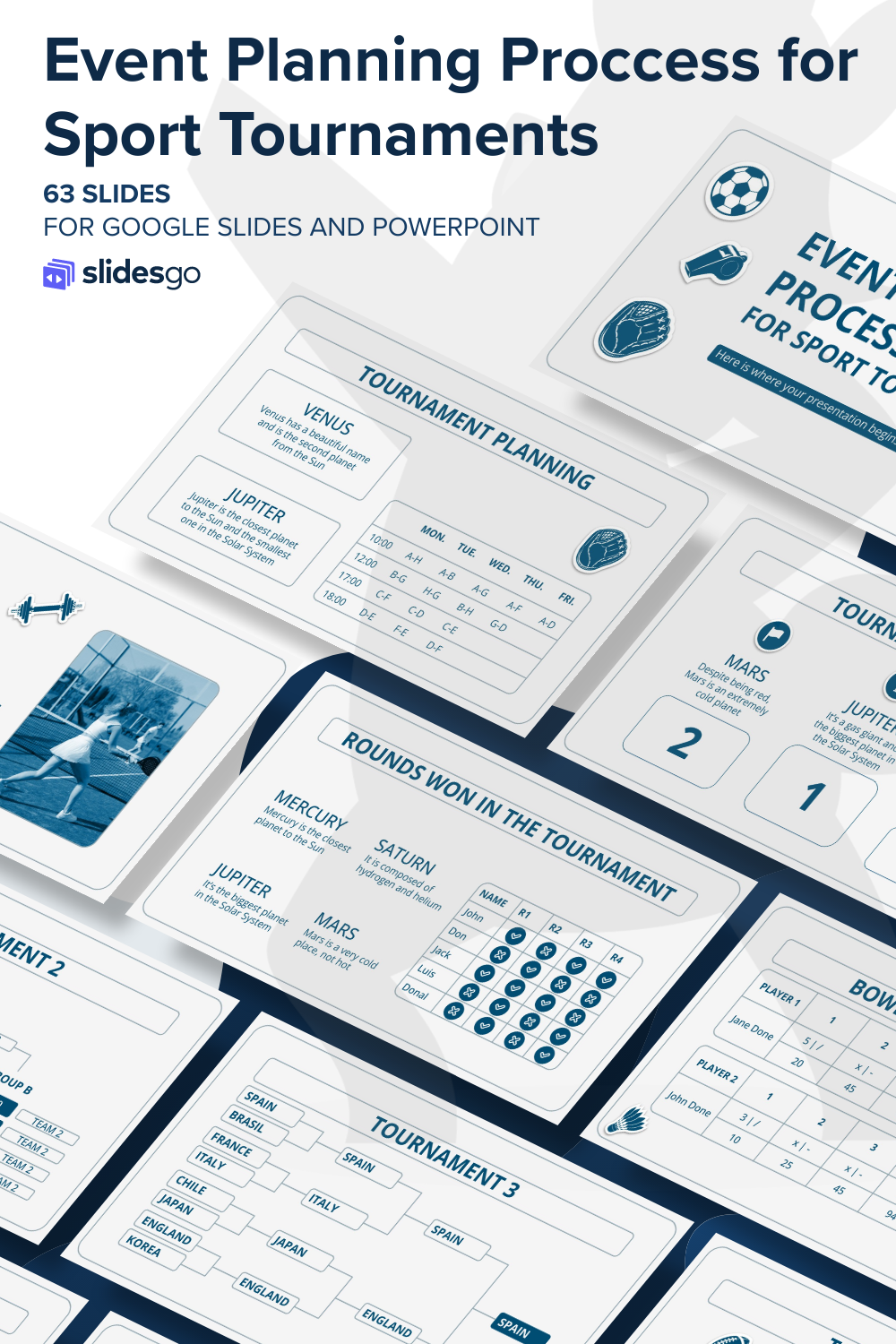 Event Planning Proccess for Sport Tournaments