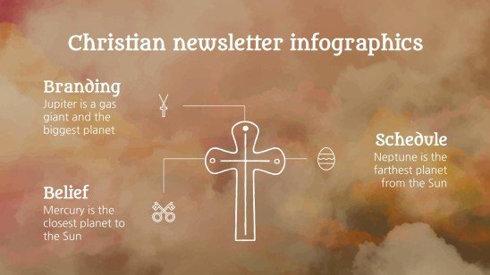 Christian Newsletter Infographics | Google Slides & PPT