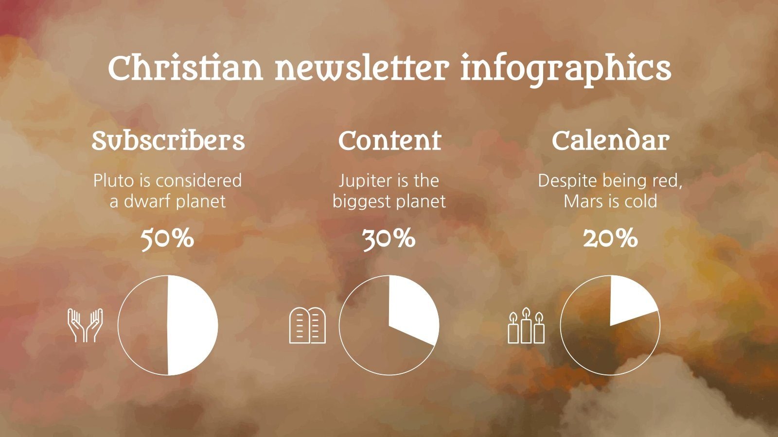 Christian Newsletter Infographics | Google Slides & PPT